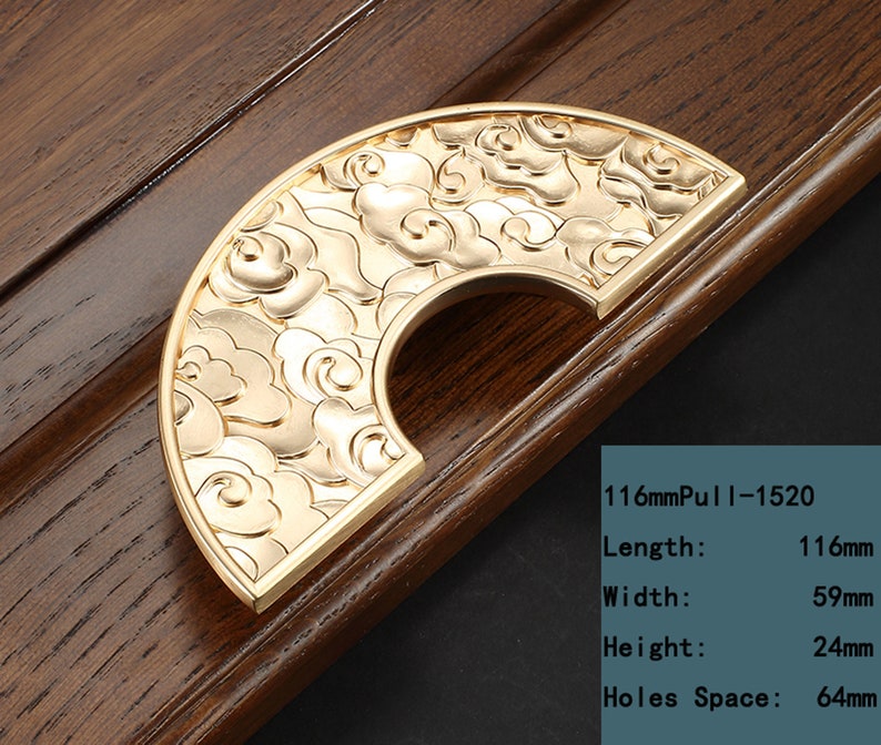 Golden Handle Cabinet Door Bathroom Cabinet Cabinet Handle | Etsy