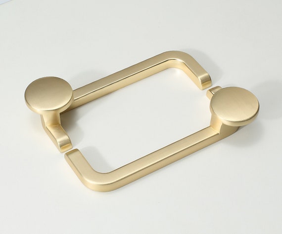 Light Luxury Wardrobe Door Handle Pair Modern Minimalist | Etsy