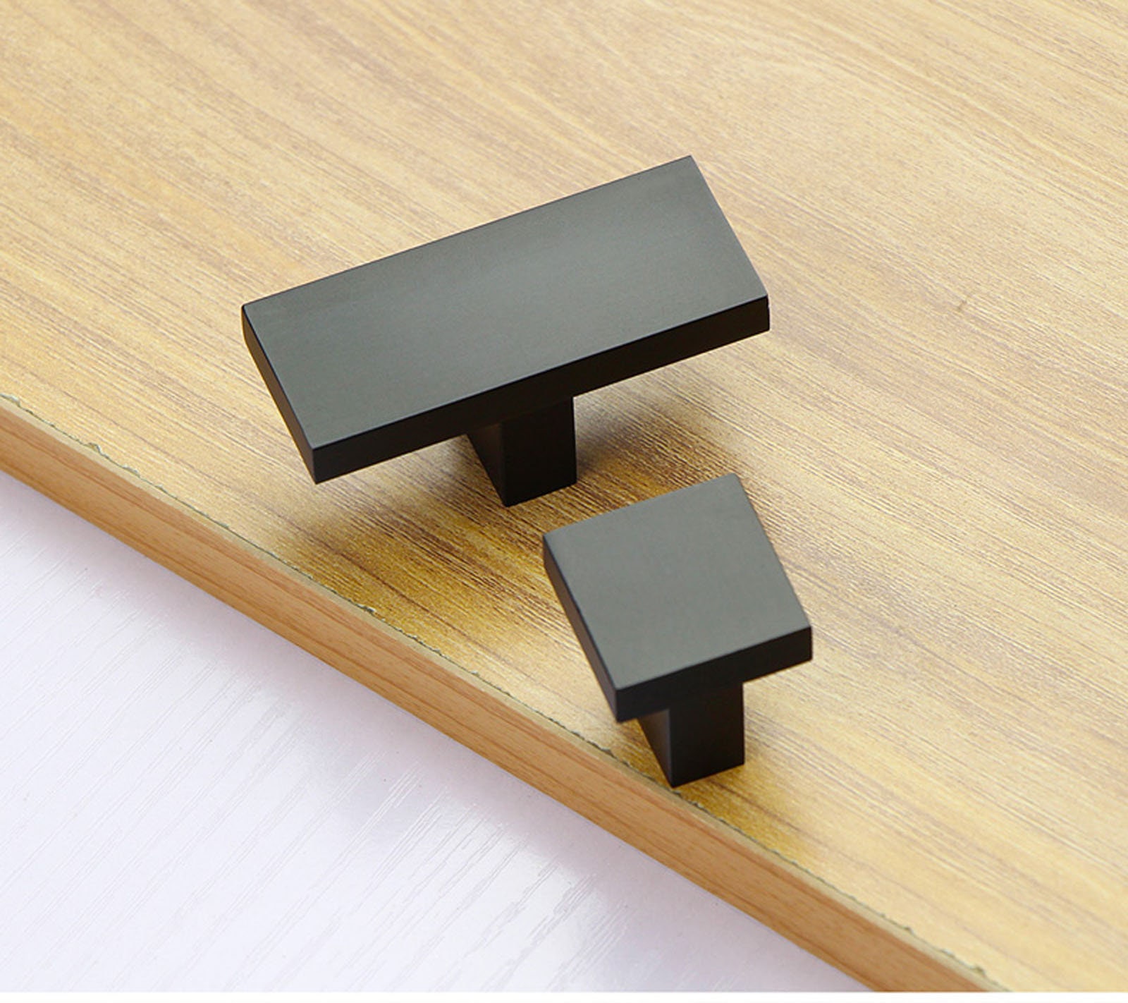 Modern Simple Cabinet Wardrobe Door Handle Black Widened - Etsy