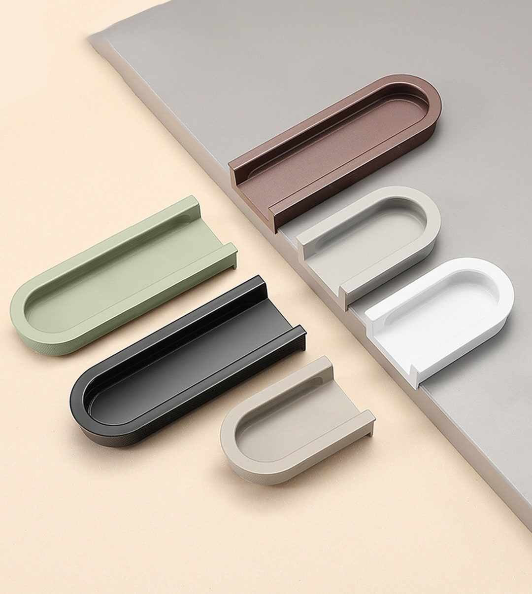 Embedded Cabinet Door Concealed Handle Cabinet Wardrobe Drawer Groove ...