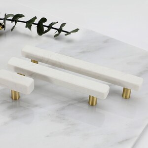 Modern Minimalist Cabinet Drawer Marble Handle Nordic Cabinet Wardrobe ...