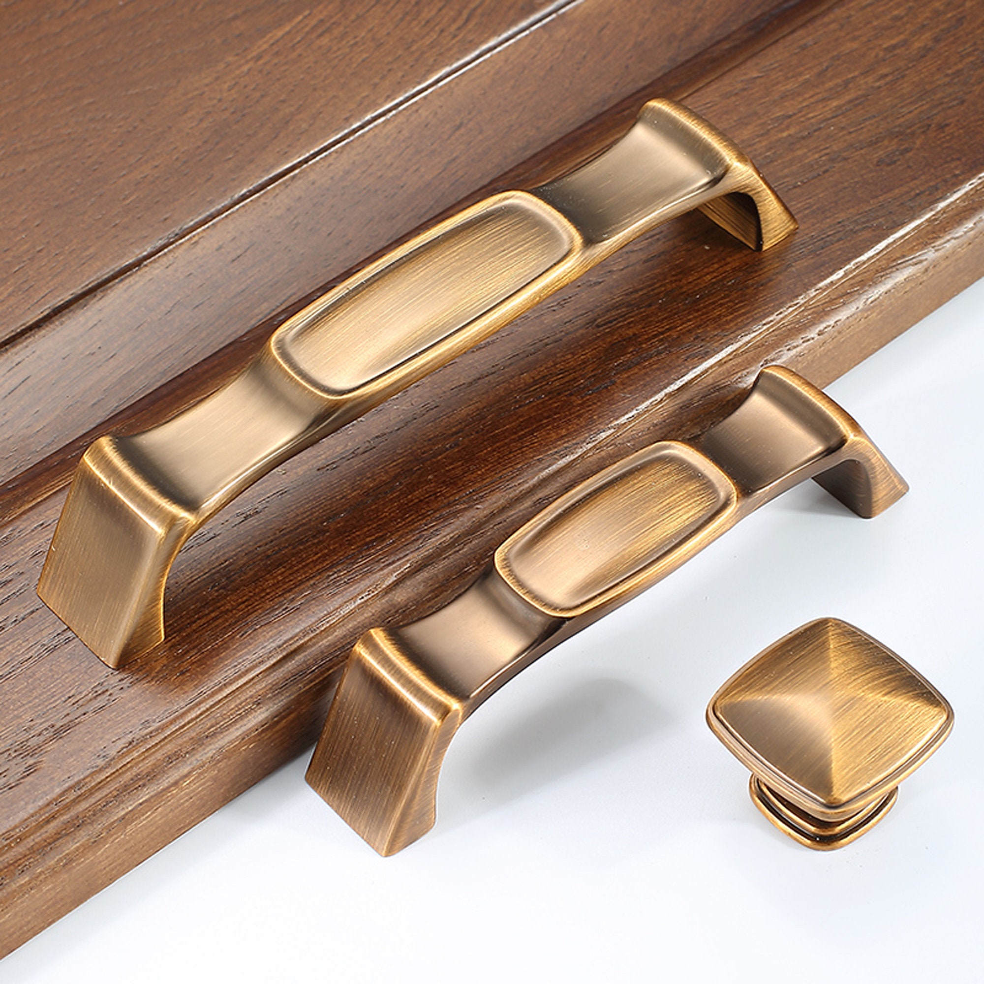 New Chinese style handle door solid cabinet door handle shoe | Etsy