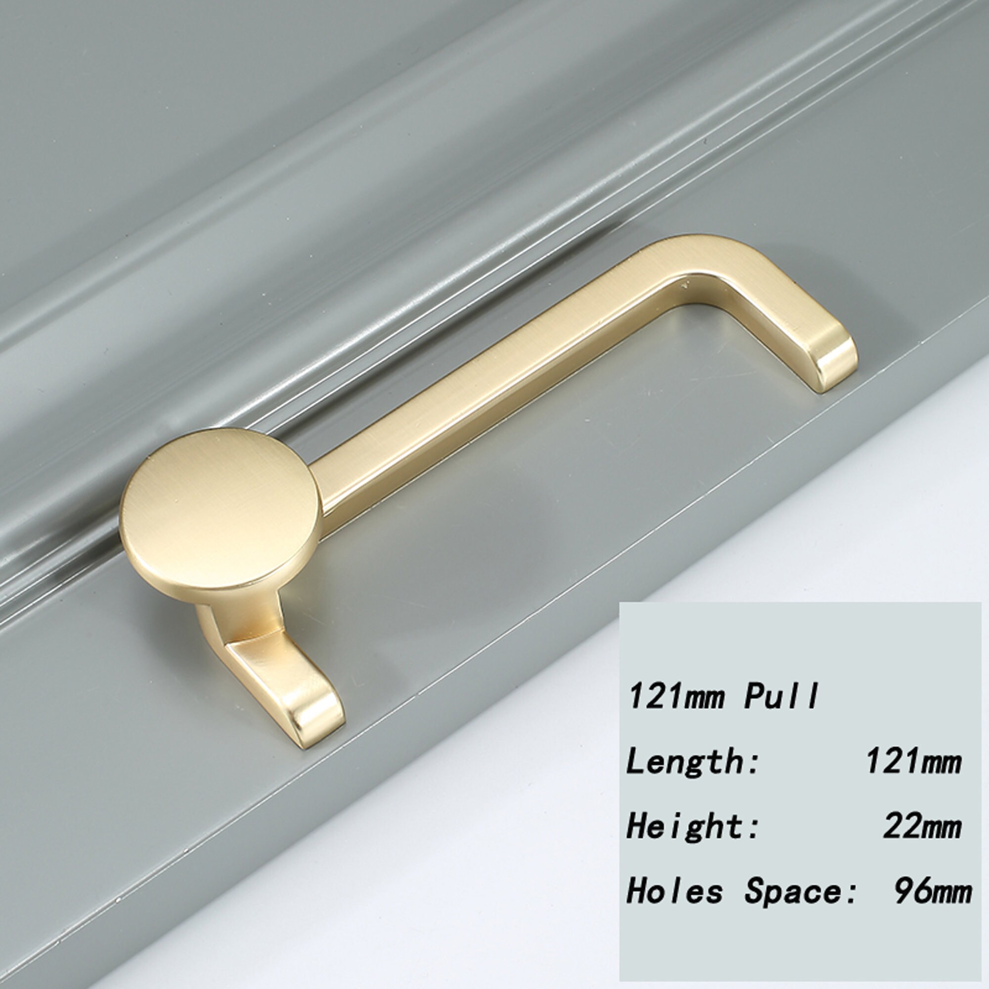 Light Luxury Wardrobe Door Handle Pair Modern Minimalist | Etsy