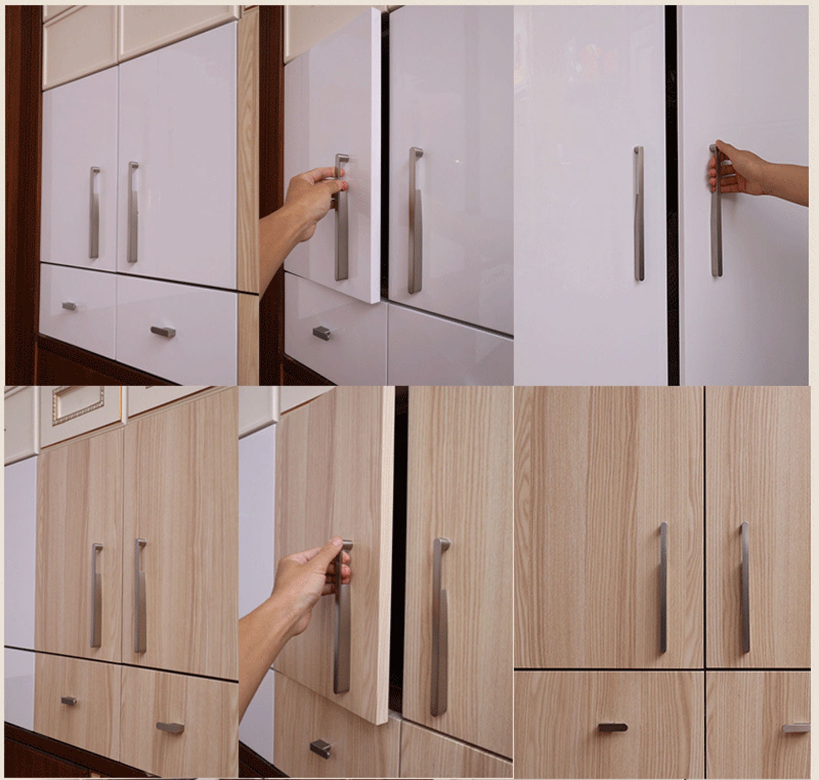 Drawer small handle cabinet door cabinet wardrobe cabinet | Etsy