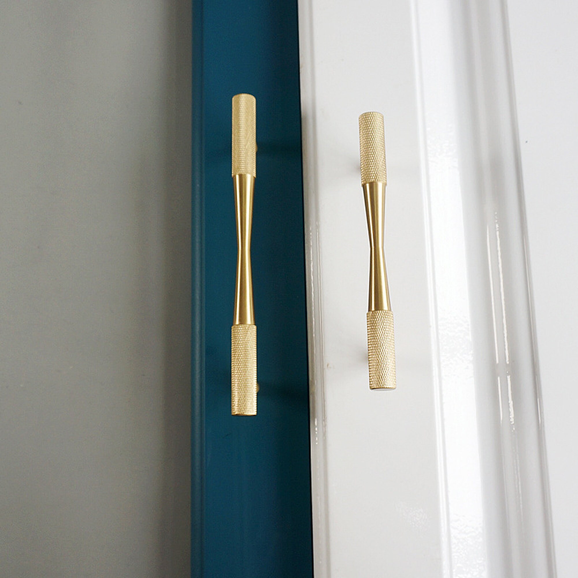 Modern Minimalist Light Luxury Brass Handle Wardrobe Cabinet - Etsy