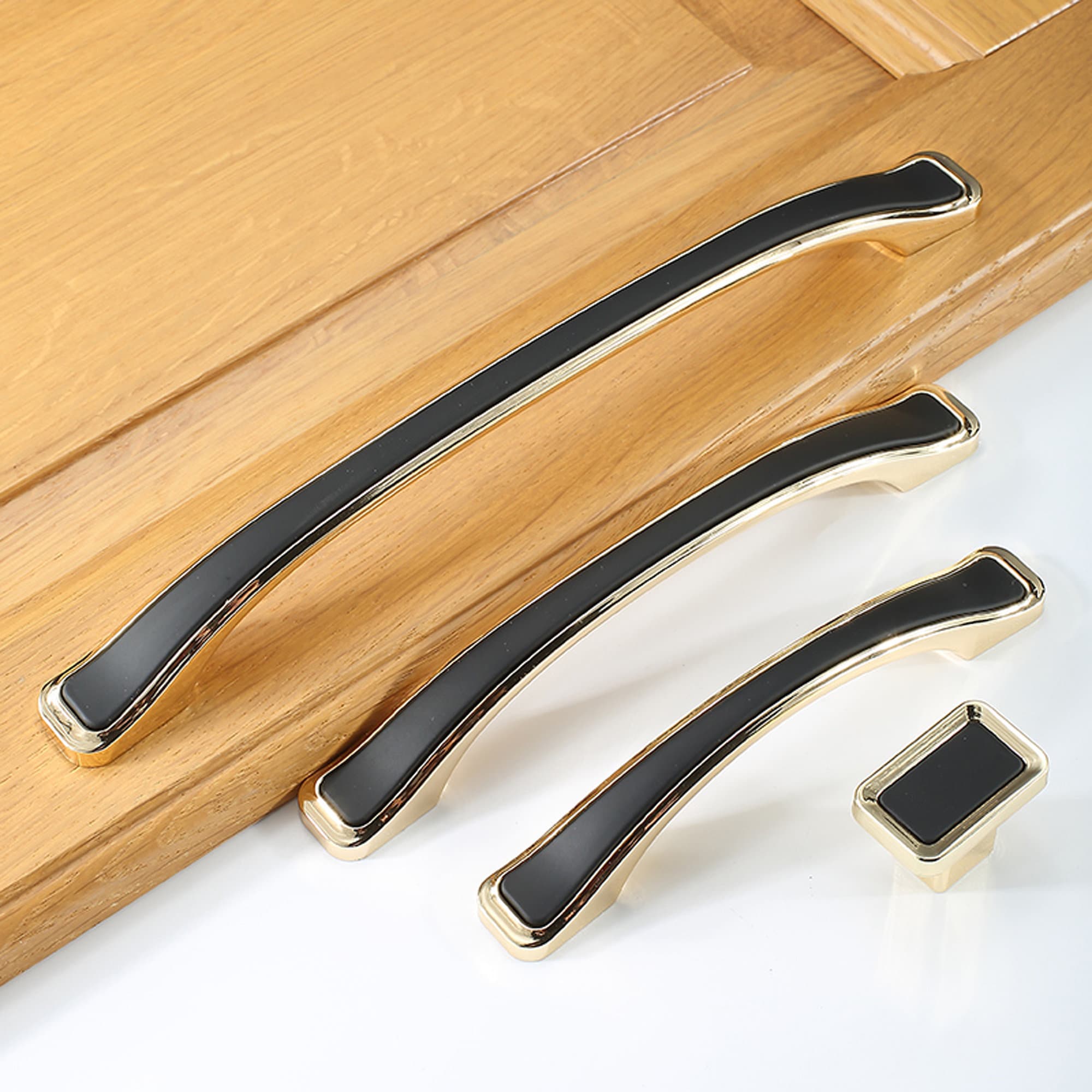 Golden handle cabinet door modern minimalist cabinet door | Etsy