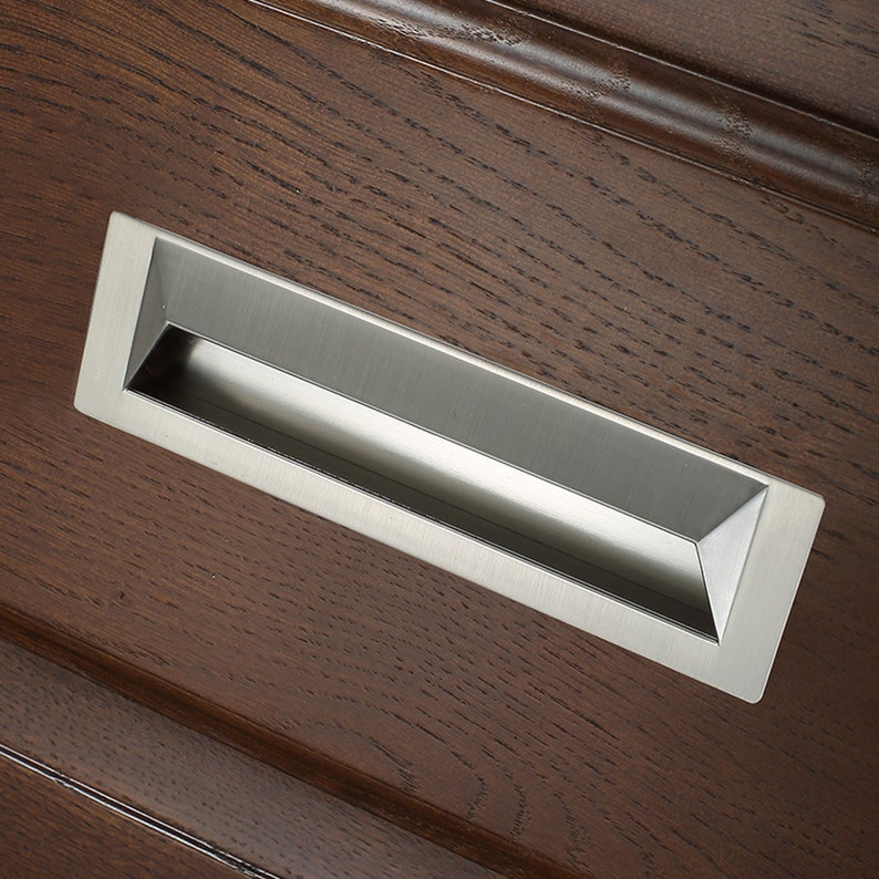 Drawer Handle Embedded Inset Concealed Handle Invisible Closet | Etsy