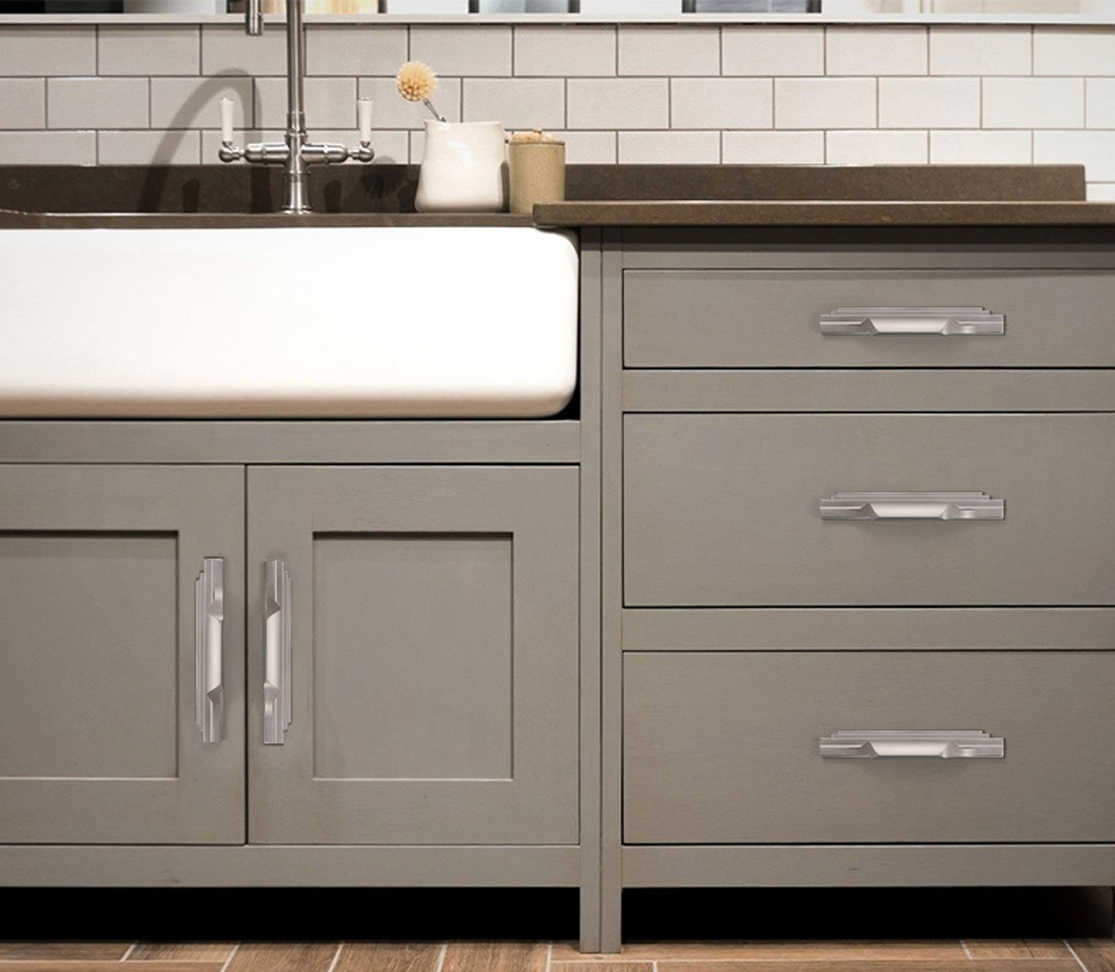 Modern Simple Silver Cabinet Wardrobe Drawer Handle Nordic - Etsy