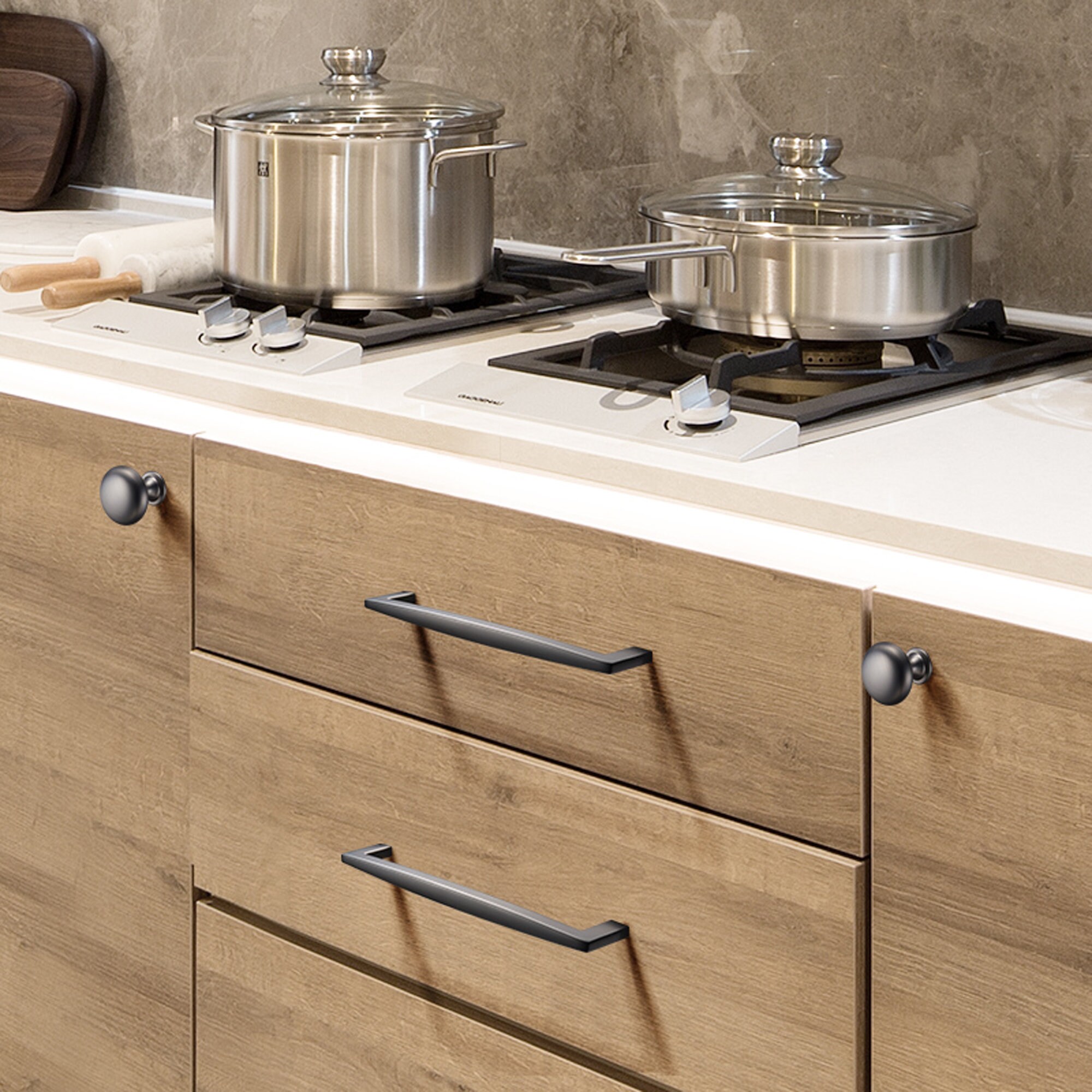 Cabinet Handles Wardrobe Drawer Handles Modern Simple | Etsy