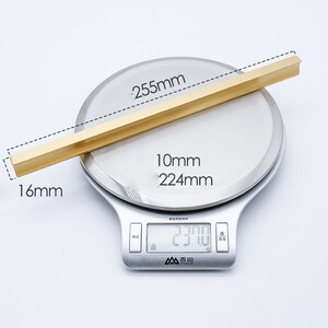 Modern Simple Brass Cabinet Door Handle Straight Strip Solid Cabinet ...