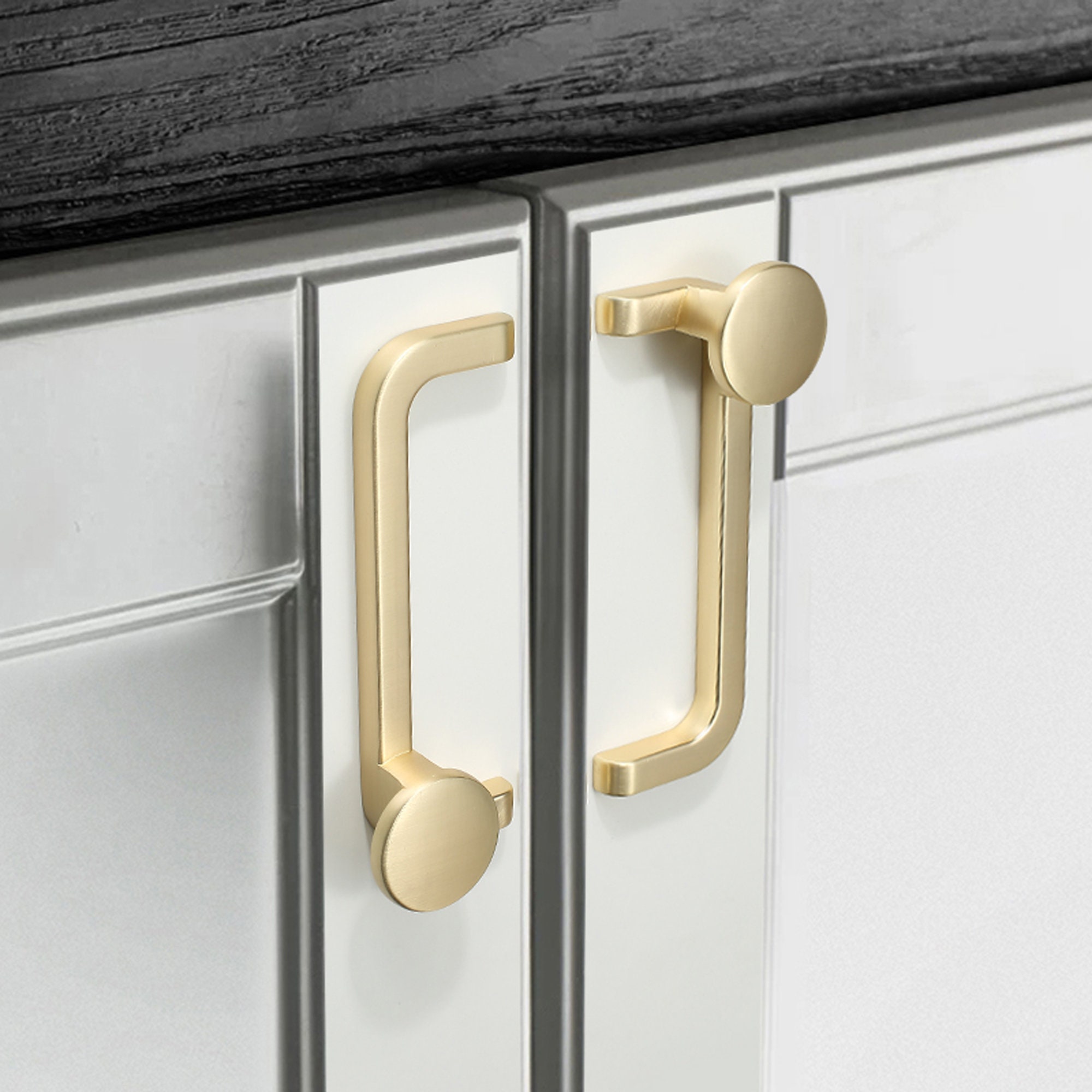 Light Luxury Wardrobe Door Handle Pair Modern Minimalist | Etsy