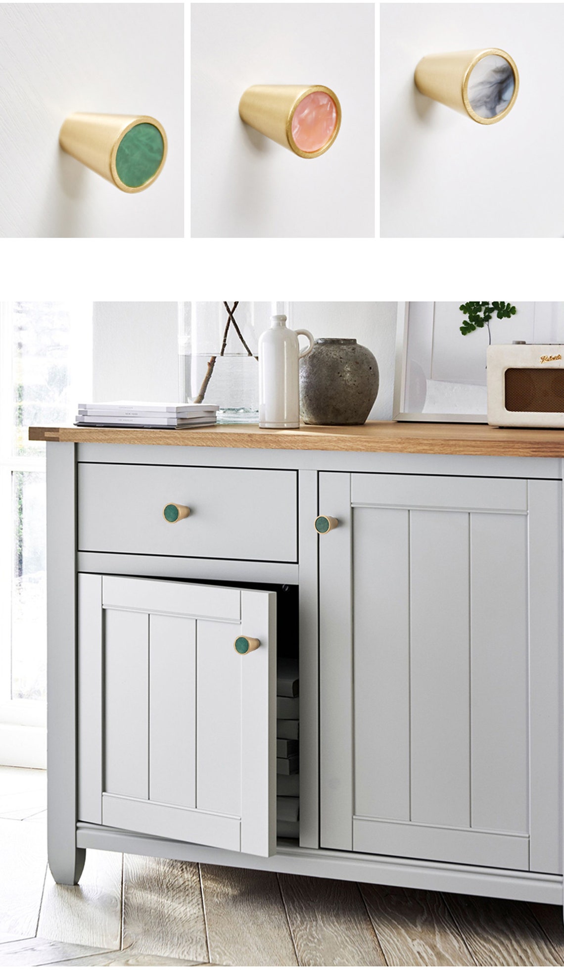 Door Handle Modern Minimalist Pure Copper Cupboard Cabinet - Etsy