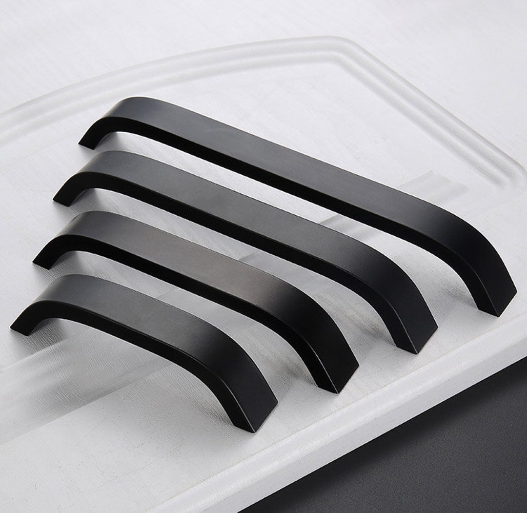 Modern Simple Drawer Wardrobe Door Handles Aluminum Alloy Cabinet ...