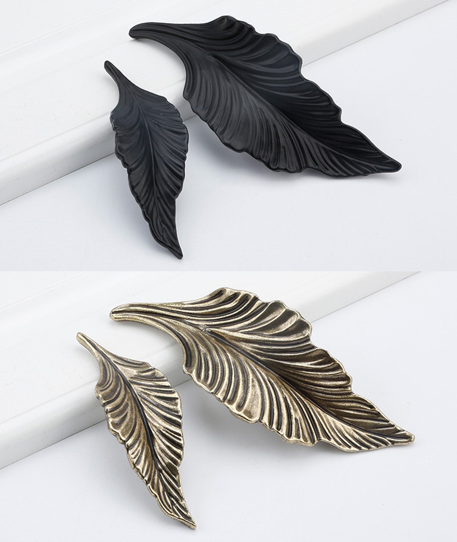 Black Creative Wardrobe Door Handle Simple European Cabinet - Etsy