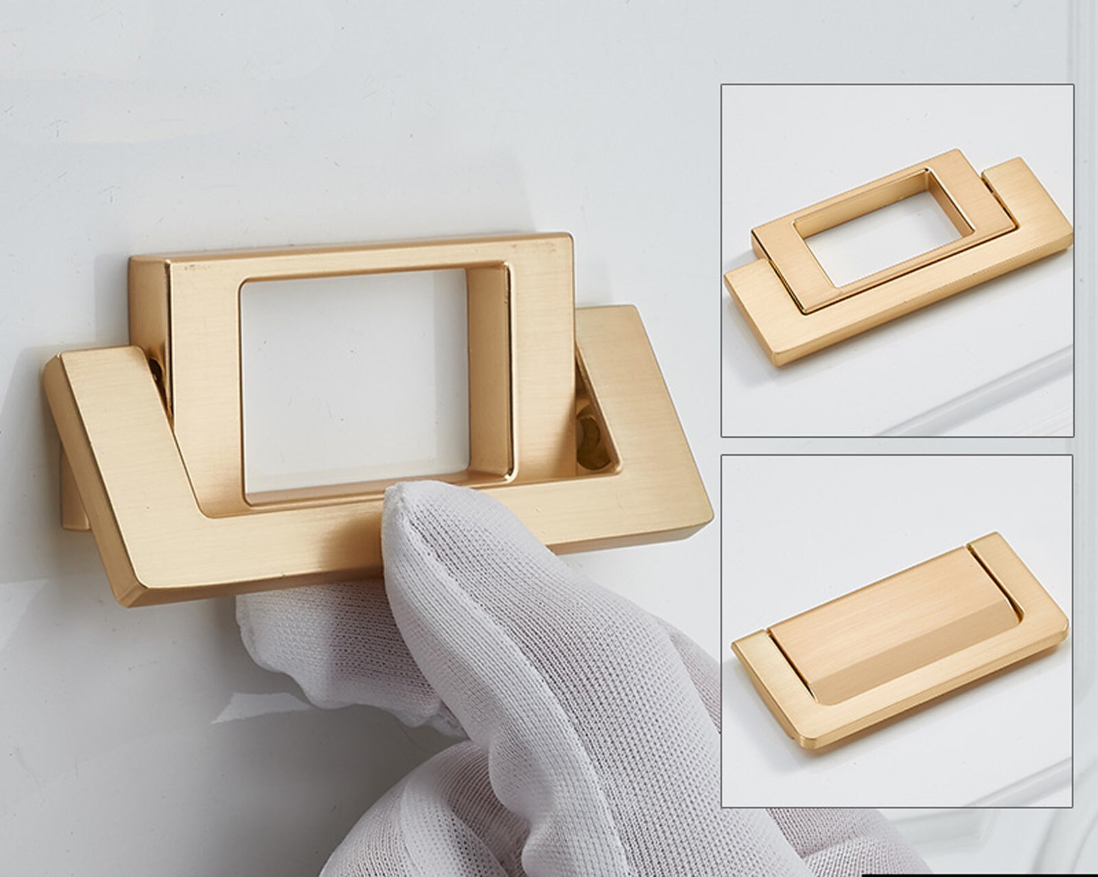 Drawer Handles Modern Simple Wardrobe Drawer Underhand Cabinet | Etsy