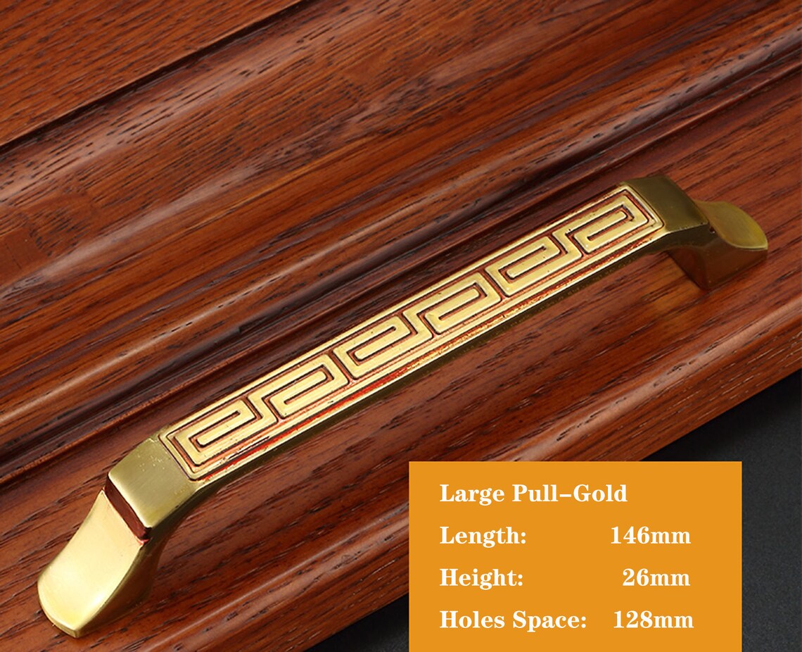 Copper Handles European Antique Pure Copper Door Handles - Etsy