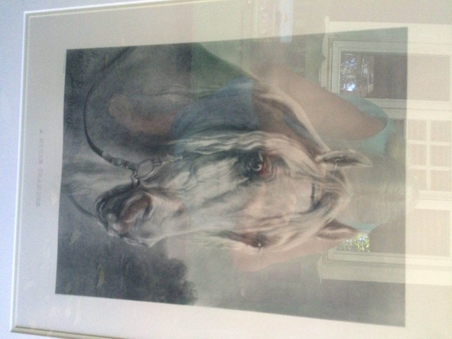 Antique Framed Rosa Bonheur Victorian Arabian Horse Lithograph Print A ...