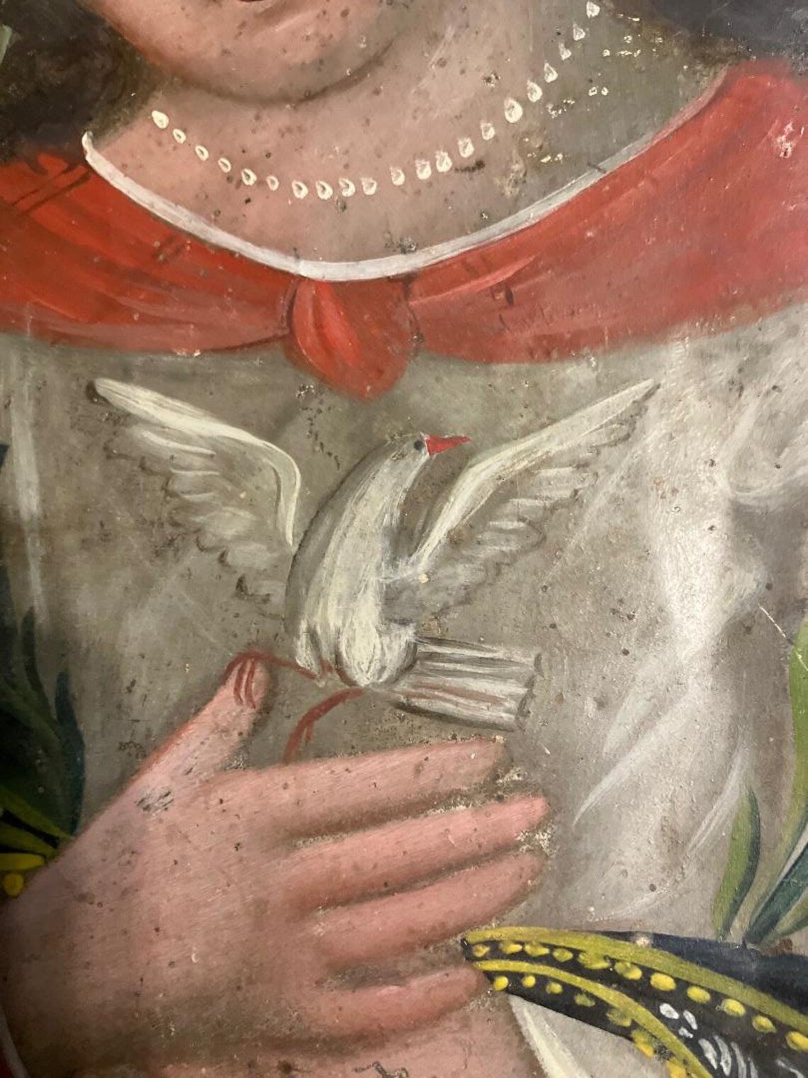 Antique Mexican Tin Retablo Santos the Immaculate Conception - Etsy