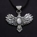 Amulet Raven Silver Raven Pendant - Etsy