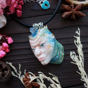 Amphibian Man ~ Art Sculpture Pendant ~ Sea Pendant ~ Amphibian Pendant ...