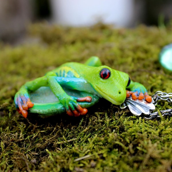 Polymer Clay Frog - Etsy