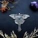 Luna Moth Pendat, Designe Pendat With Labradorite - Etsy