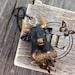Polymer Clay Bull Pendant: Gold Horns, Amethyst Crystal, Taurus Gift - Etsy
