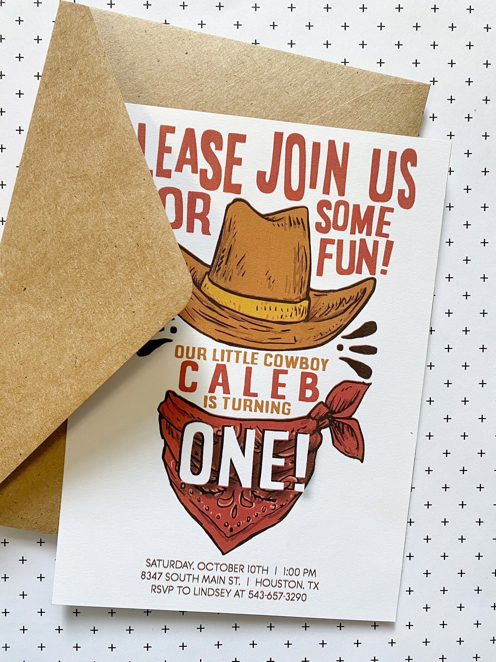 Cowboy Invitation | Printable Birthday Invite | Saddle up | Cowboy ...