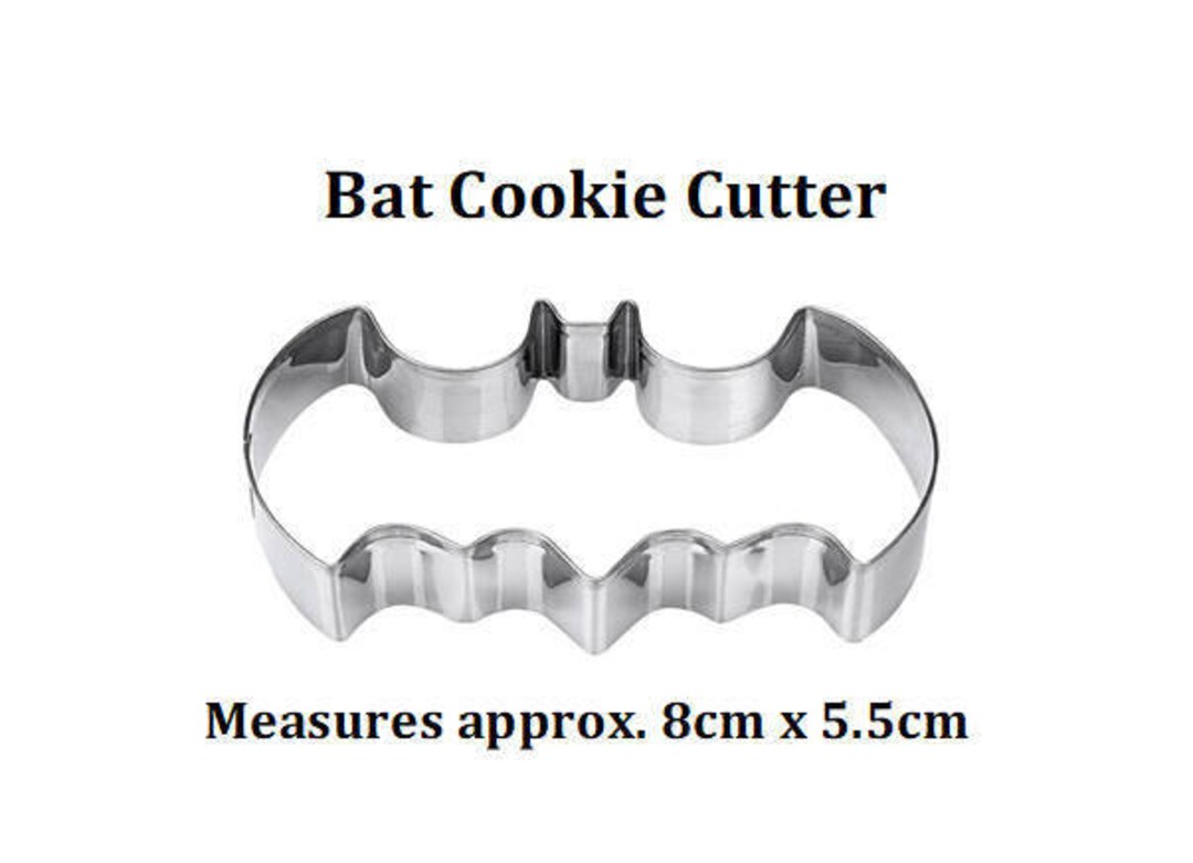 Bat Cookie Cutter Approx. 2 X 3 for Fondant Icing - Etsy