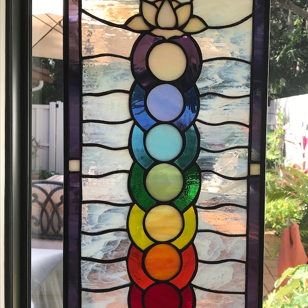 Chakra Stained Glass - Etsy