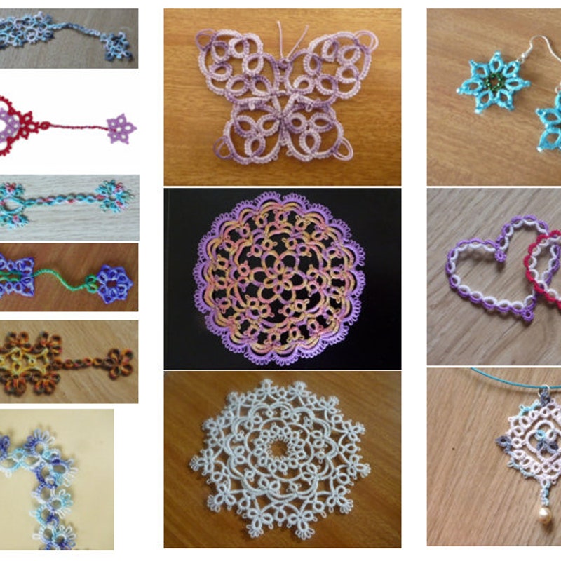 Tatting Butterfly Pattern - Etsy