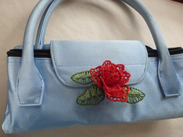 Tatting Pattern and Tutorial 3D Rose, Lace E-pattern, Shuttle Tatting ...