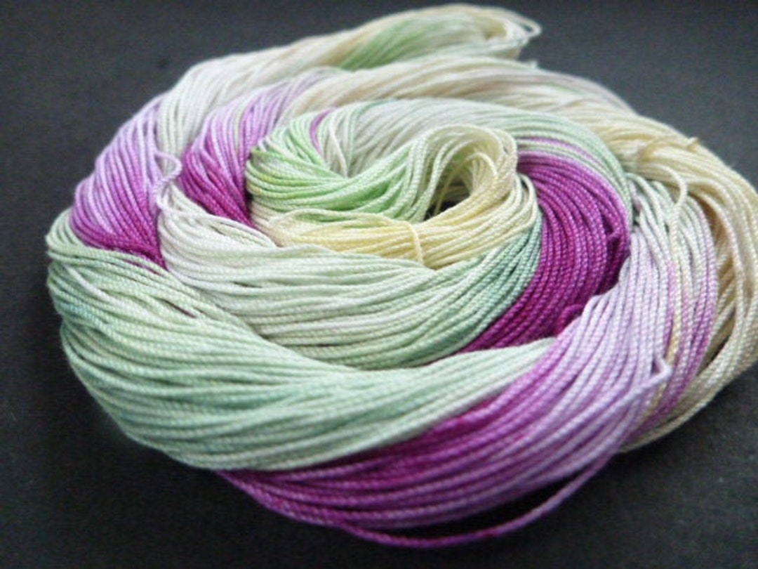 TULIP - Tatting Cotton Thread, Alenaleadesign, Spring Colors, Tatted ...