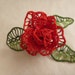 Tatting Pattern and Tutorial 3D Rose, Lace E-pattern, Shuttle Tatting ...
