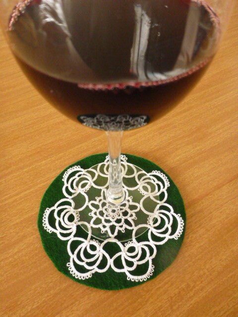Tatting E-pattern Tatted Coaster Doilyvisual Pattern Lace - Etsy