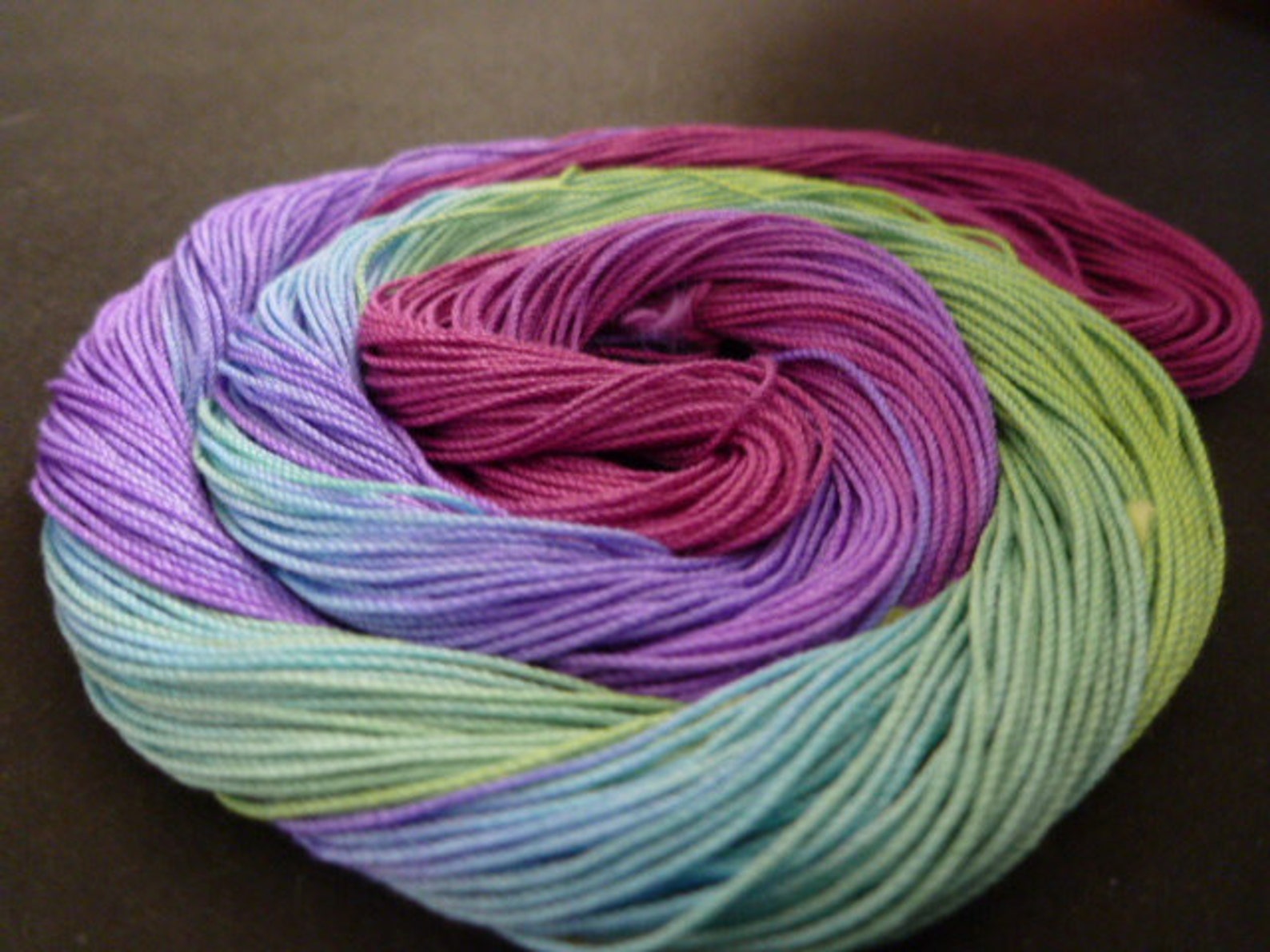 Winter Rainbow Cotton Yarn Thread for Tatted Lace Sizes 10 to - Etsy ...