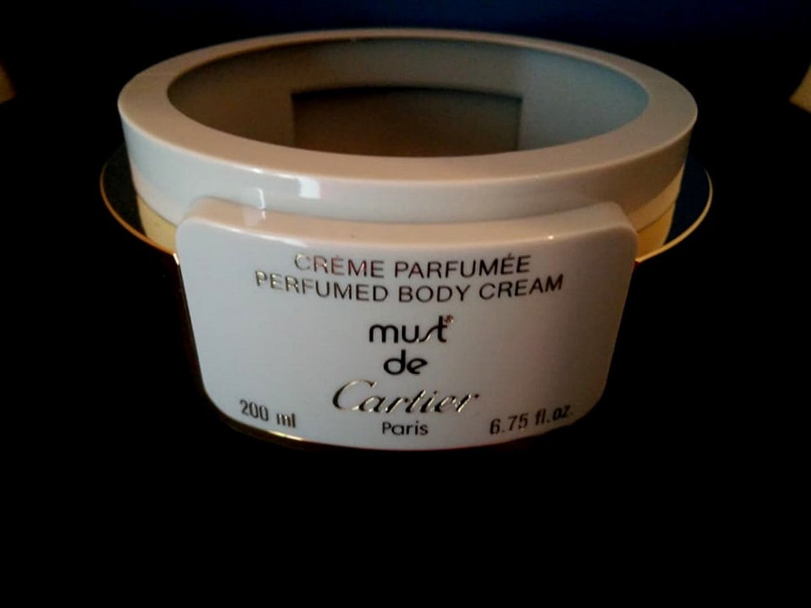 Vintage Cartier Powder Bowl Cream Lotion Perfumed Pot Shop Display ...