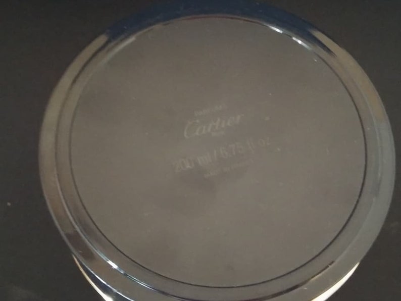 Vintage Cartier Powder Bowl Cream Lotion Perfumed Pot Shop Display ...