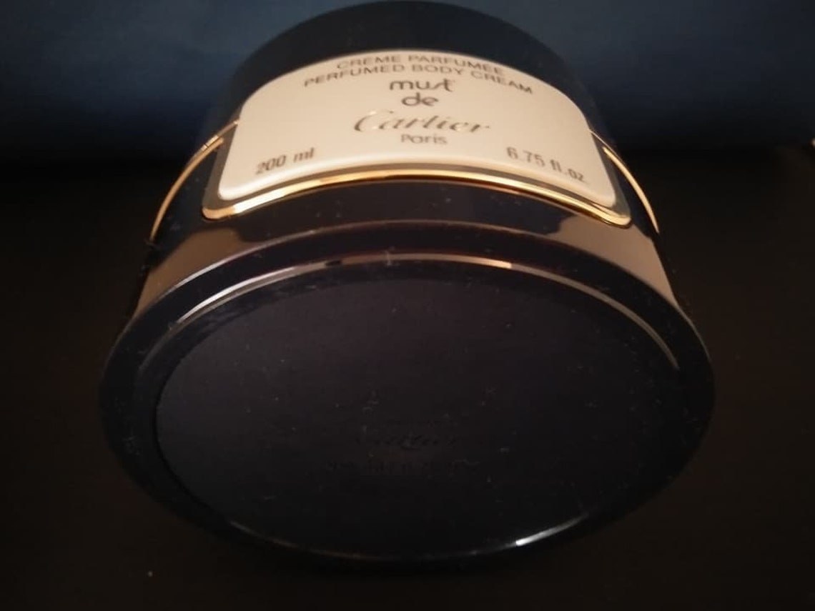 Vintage Cartier Powder Bowl Cream Lotion Perfumed Pot Shop Display ...