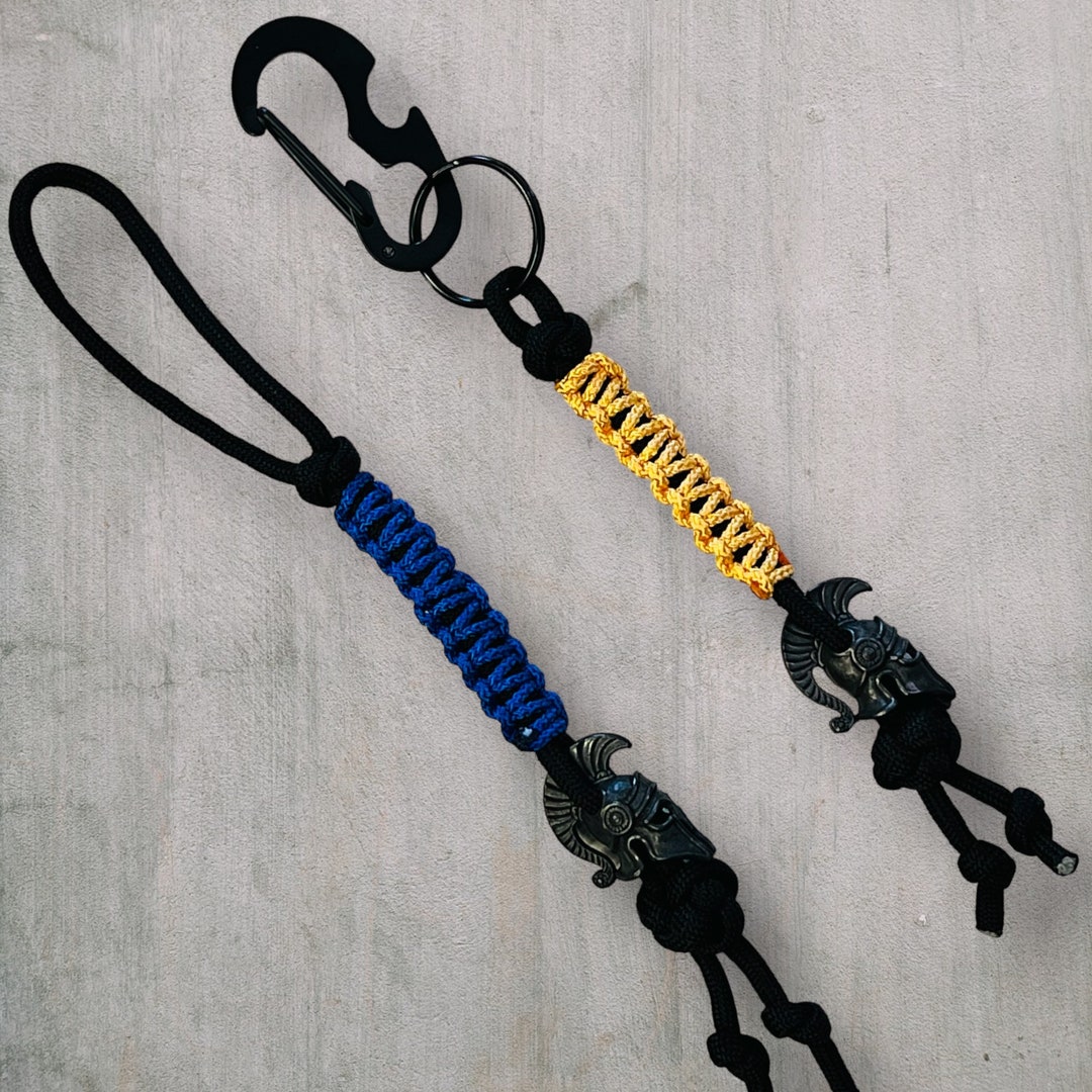 Spartan Soldier Paracord Knife Lanyard / Bottle Opener Keychain ...