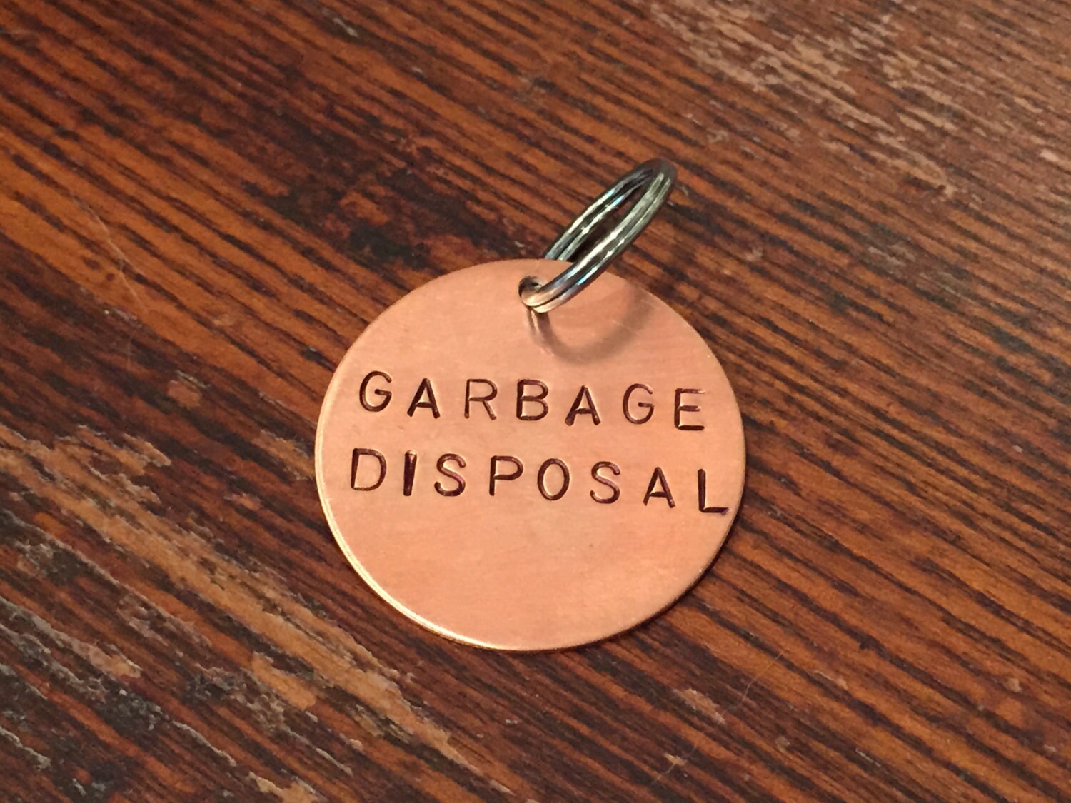 Garbage Disposal Dog Tag Cat Tag Keychain Cute Funny - Etsy