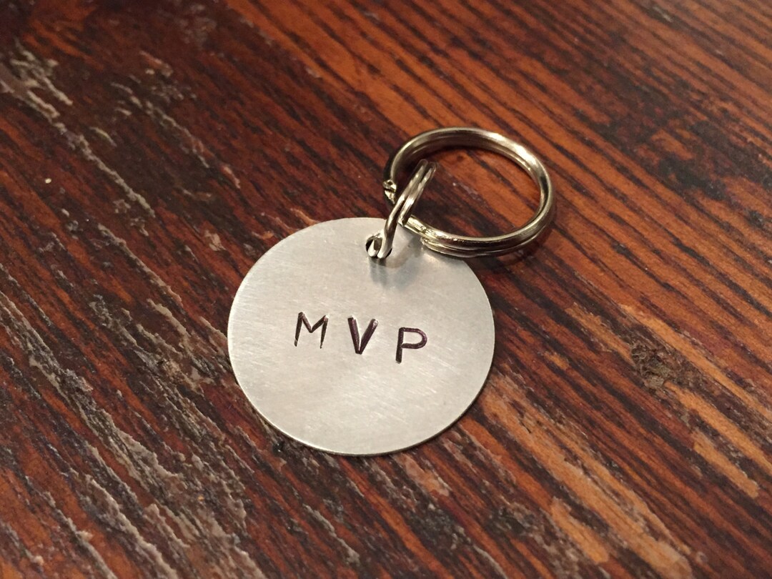 Hand-stamped MVP Pet ID Tag – Personalized Dog or Cat Tag, Aluminum ...