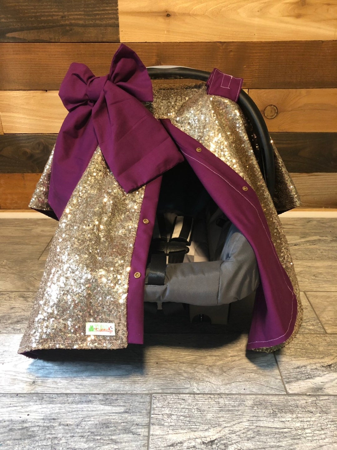 Sequin Car Seat Canopy/car Seat Cover - Etsy