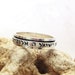 Shema Ring Sterling Silver, Shema Israel Spinning Band Ring, Jewish ...