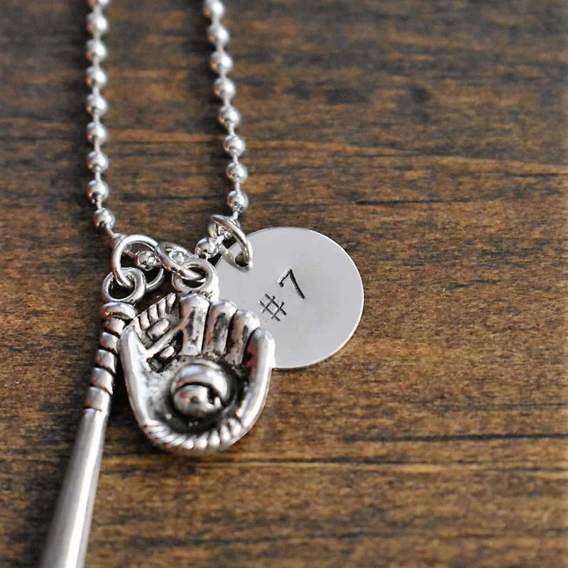 Baseball Mom Necklace - Etsy