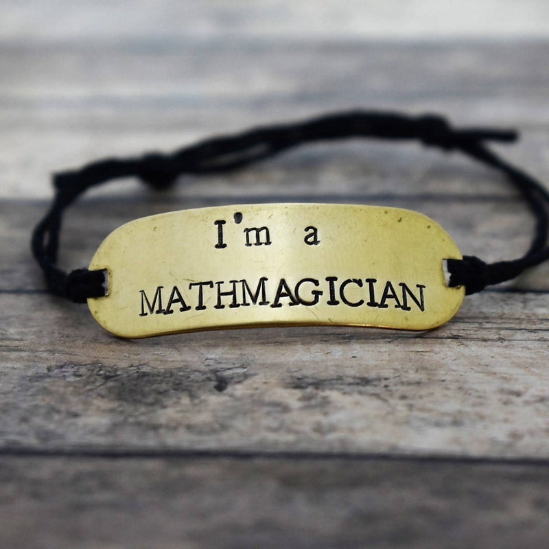 Math Bracelet - Etsy
