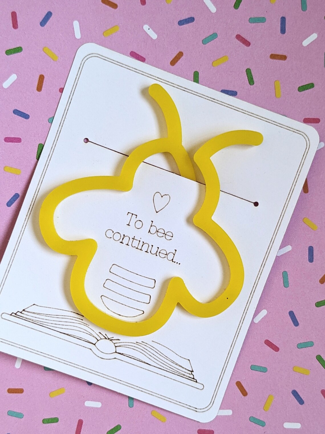 Bee Shaped Bookmark - Bookmark for Kids - Reading Prize - Prize Box ...