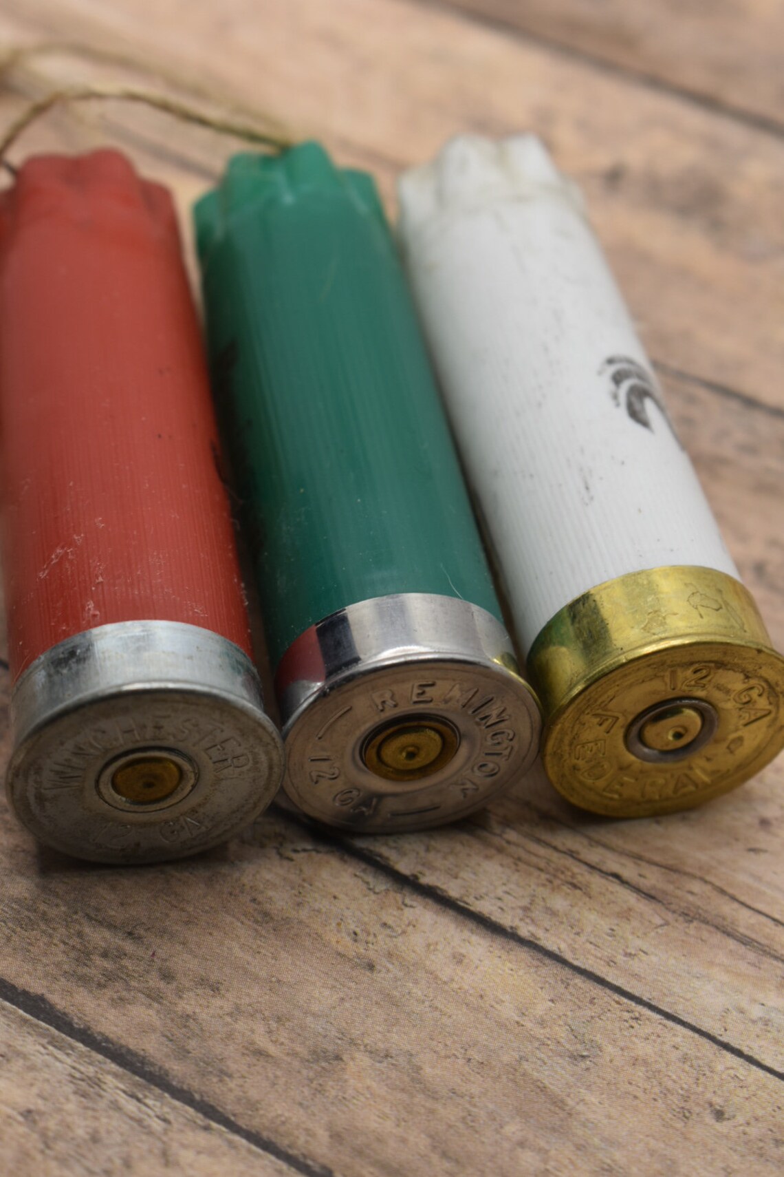 Shotgun Shell Christmas Ornament With Hand Stamped Charm | Etsy