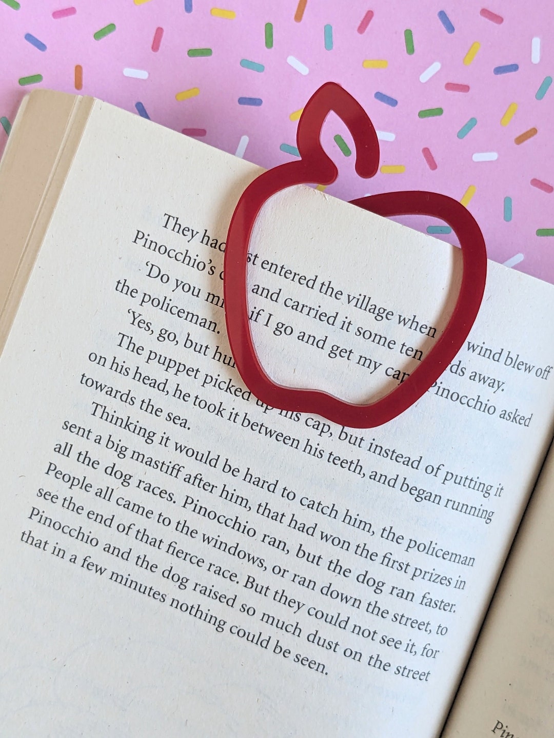 Apple Bookmark - Teacher's Gift - Teacher Appreciation Gift - End of ...