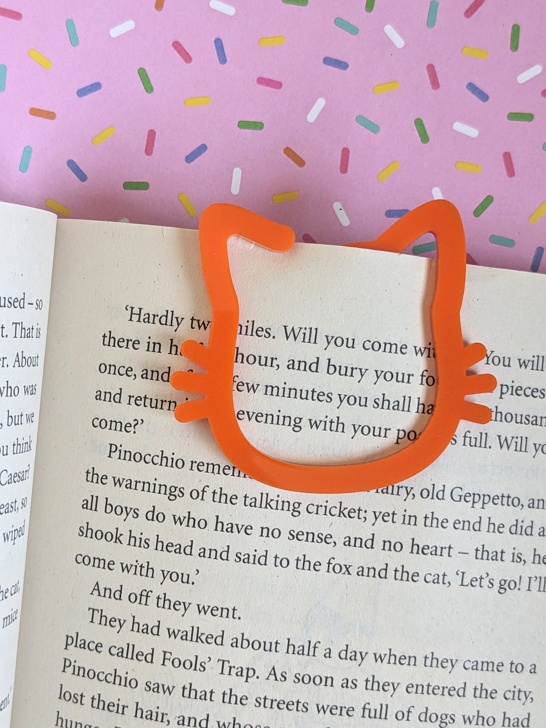Cat Bookmark - Bookmark for Kids - Reading Prize - Kitty Bookmark ...